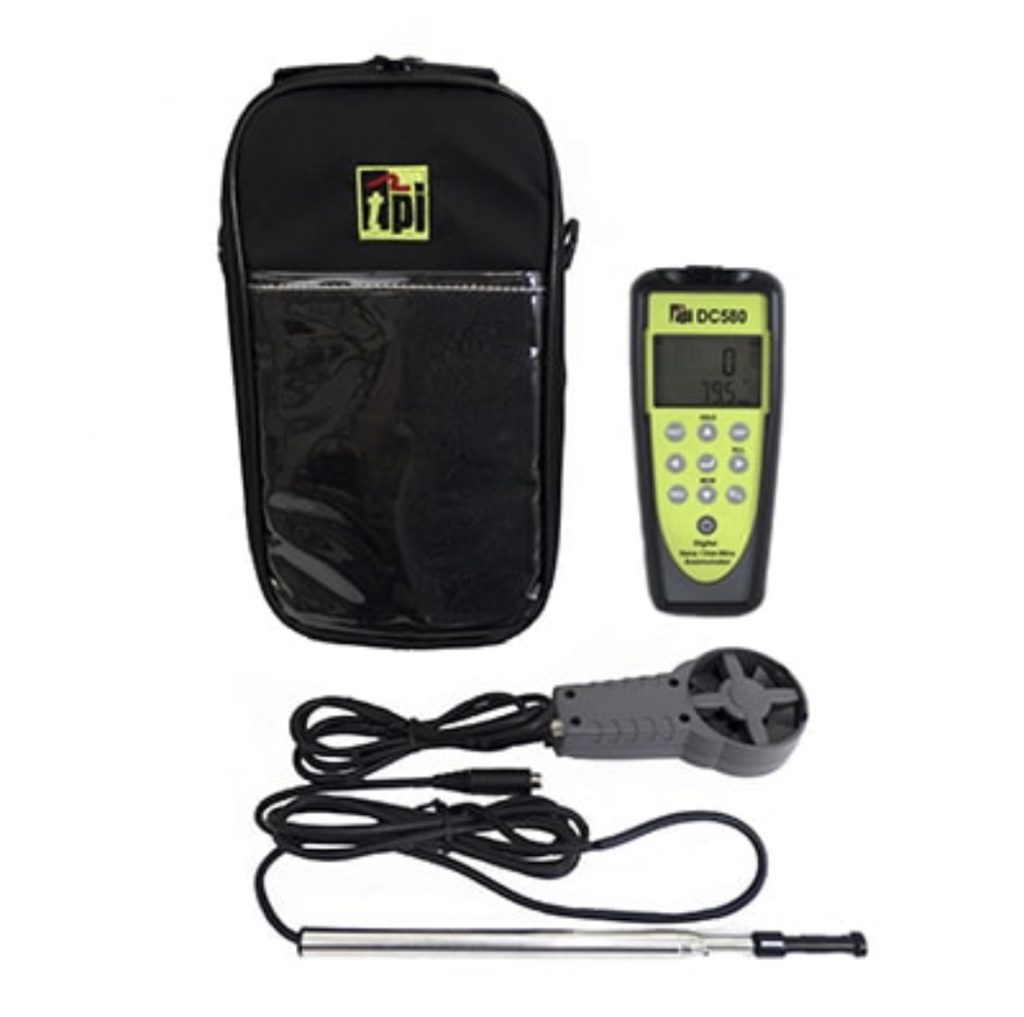 DC580C3 Bluetooth Hotwire & Vane Velocity Meter – Safety First Group