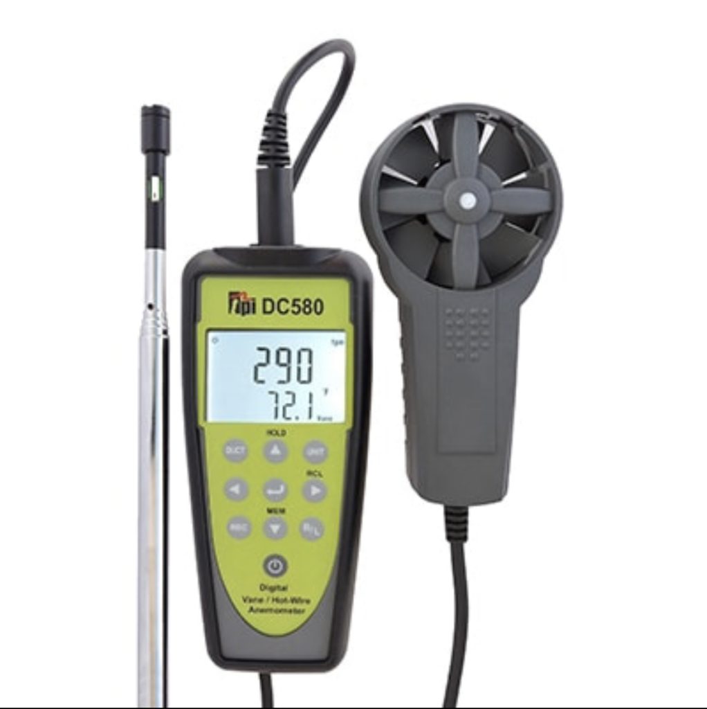 DC580C3 Bluetooth Hotwire & Vane Velocity Meter – Safety First Group